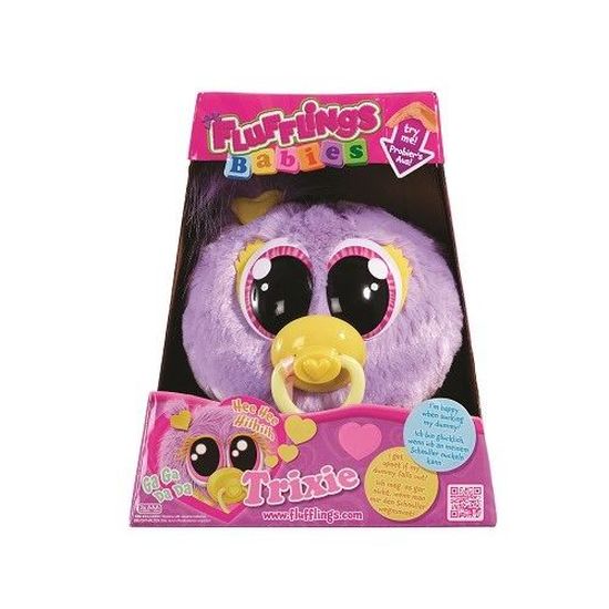 Fluffings - Fluffings Babies - Trixie mauve - Cdiscount Jeux - Jouets