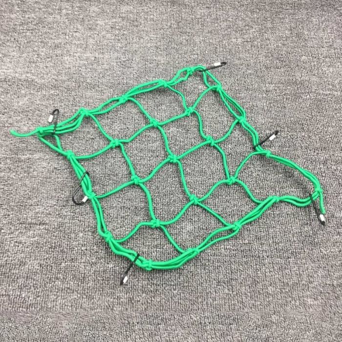 Sac-filet de coffre,Filet à bagages élastique en caoutchouc pour moto ...