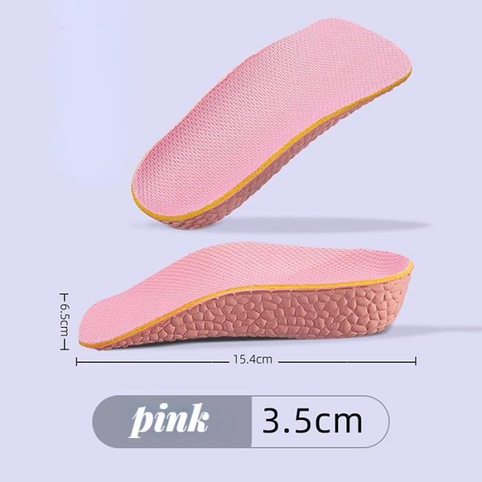 Talonnette,Semelles orthopédiques 1.5-3.5cm,coussinets de chaussures en ...