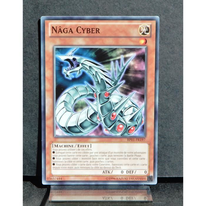 Carte YU-GI-OH BP01-FR197 Nâga Cyber NEUF FR - Cdiscount Jeux - Jouets