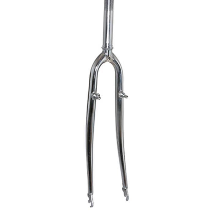 FOURCHE VTC 700X35 RIGIDE CINTREE ACIER CHROME AVEC TASSEAUX PIVOT ...
