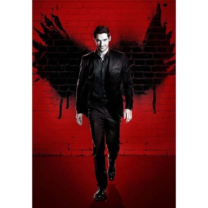 XUu-95 5D Diamond Painting Complet kit Lucifer DIY 5D Diamond Painting ...