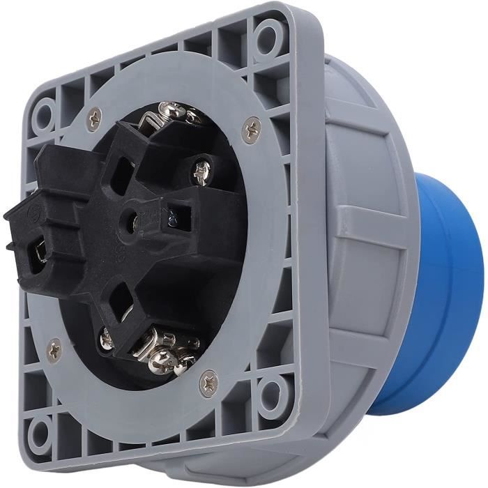 Prise Industrielle Bleue Ip67 63A 220‑240V Prises De Rechange 2P Pour ...