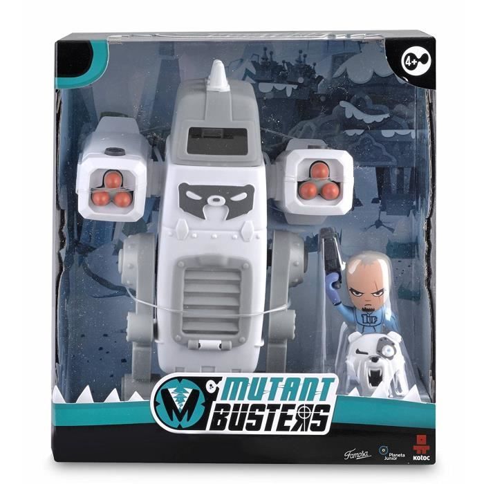 MUTANT BUSTERS - Le robot mécanique des neiges et David snow ...