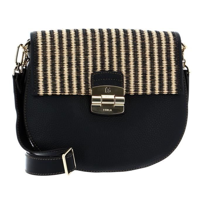 FURLA Club 2 Crossbody S Toni Nero + Nero [168523] - sac à épaule ...