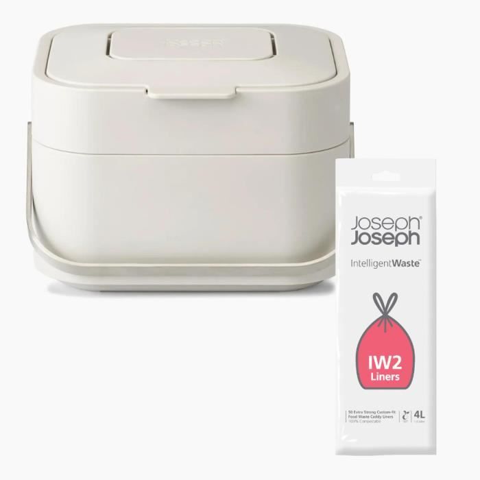 Joseph Joseph Stack bac compost-déchets organiques 4L + Joseph Joseph ...