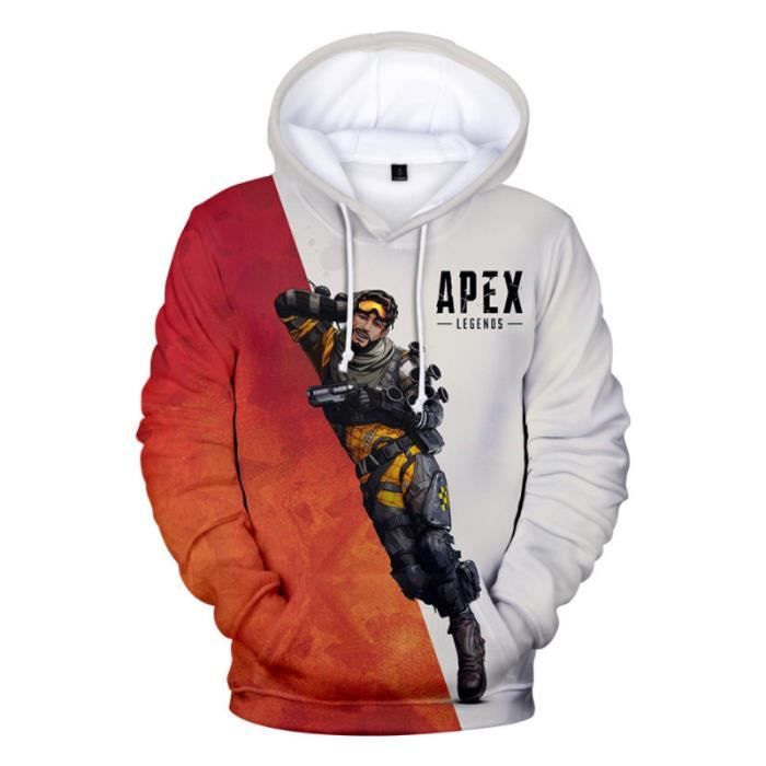 Sweat-shirt mixte Apex Legends - Style2 rouge YH™ Rouge - Cdiscount Sport
