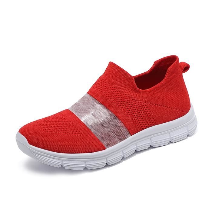 Basket Femme Chaussures Sport Feminine Respirante Chaussure Baskets ...