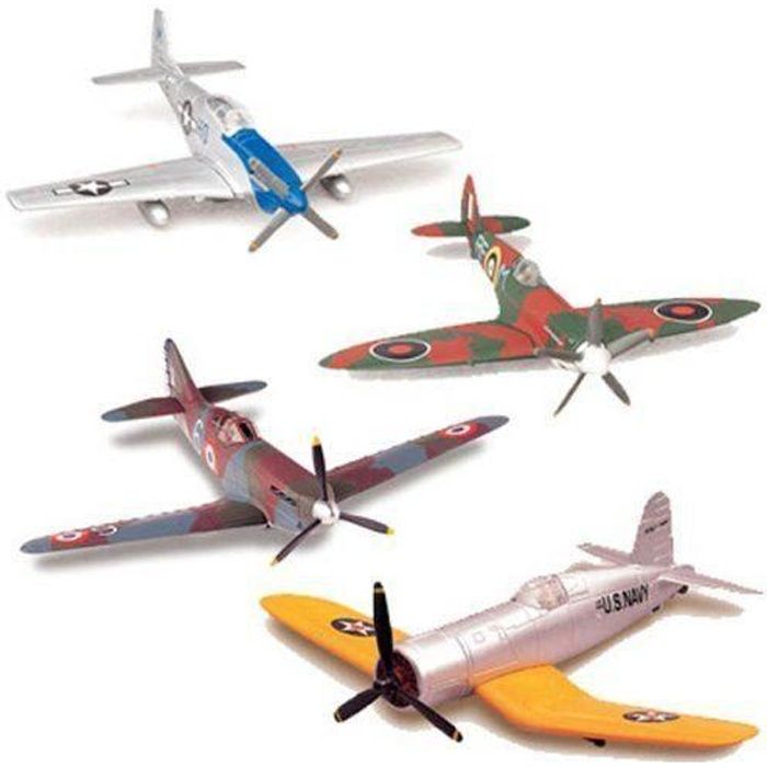 Avion Monomoteur Model - NEW RAY - 20217 I - Jouet Premier Age - Blanc ...