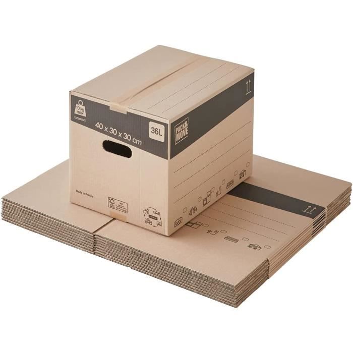 LOT CARTONS 36L X40 FSC MIX 70%58 - Cdiscount Bricolage