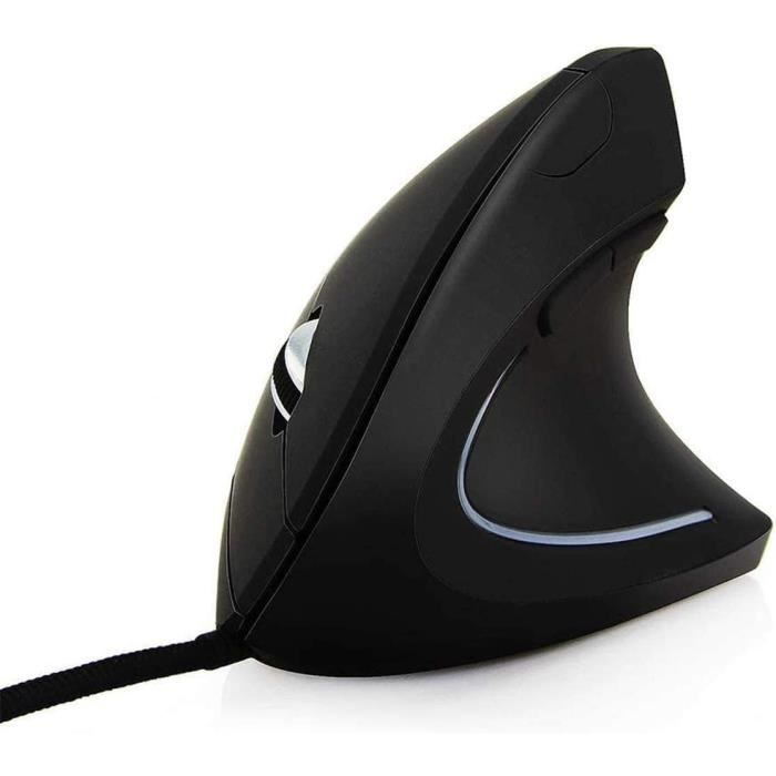 Ergonomique Souris Optique Usb Haute Précision Optique Filaire Vertical ...