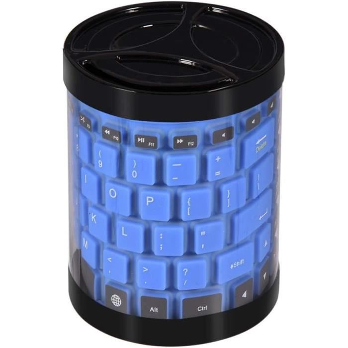 Clavier Bluetooth Pliable Clavier Sans Fil Bluetooth En Silicone ...