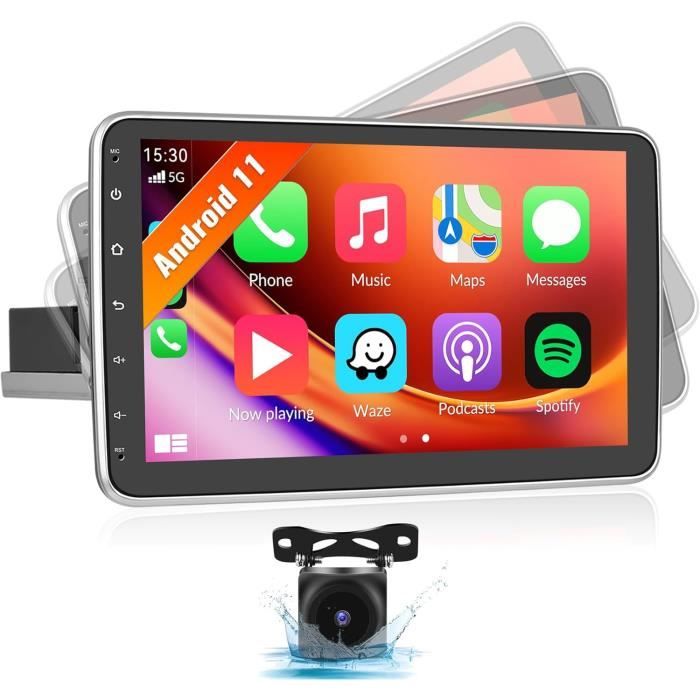 Android 11 Autoradio 1 Din Avec Carplay Android Auto, 10,1 Pouces Hd ...