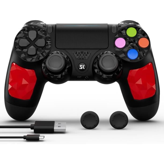 Muzeli Manette Sans Fil Pour Ps4 Contrôleur Multiplateforme Compatible ...