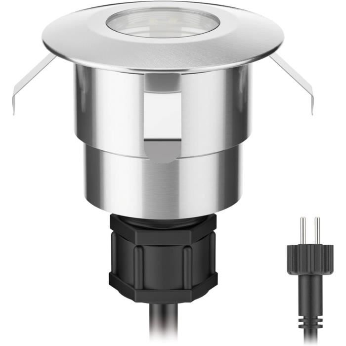 Lampe Led Encastrée Dans Le Sol Atria Pour L'Extérieur, Ip65, Inox ...