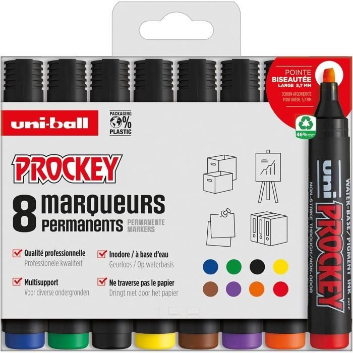 Uni Prockey - - Uni Mitsubishi Pencil - Marqueur Permanent Inodore ...