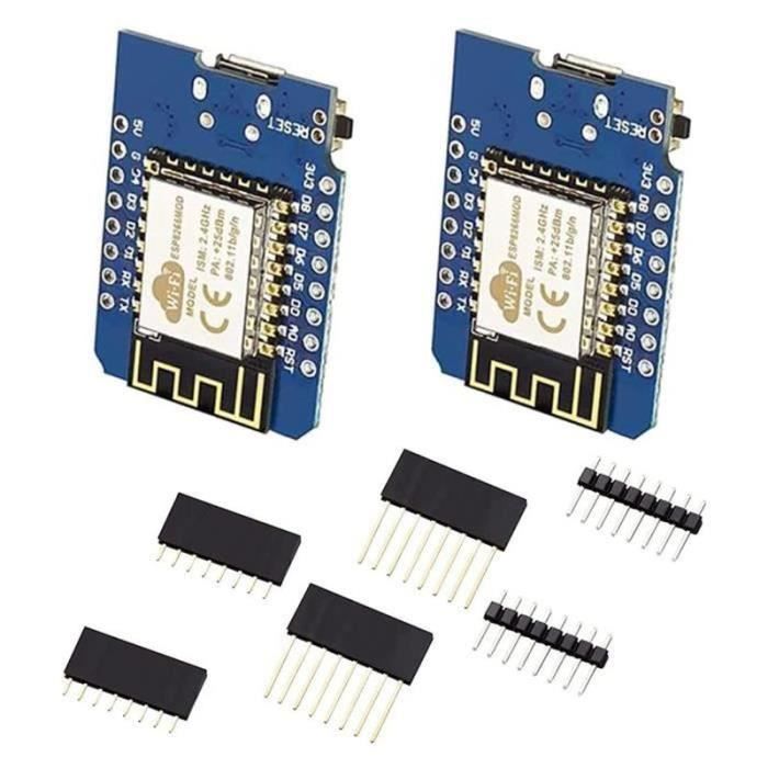 VERYNICE-ESP8266 ESP-12 ESP-12F NœUd + Mcu Mini D1 Module 4M Octets WLAN WiFi Carte de ...