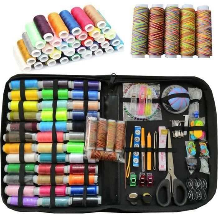 HuiYing-Kit de Couture Complet Professionnel Portable Set de Couture Inclus Accessoires de ...
