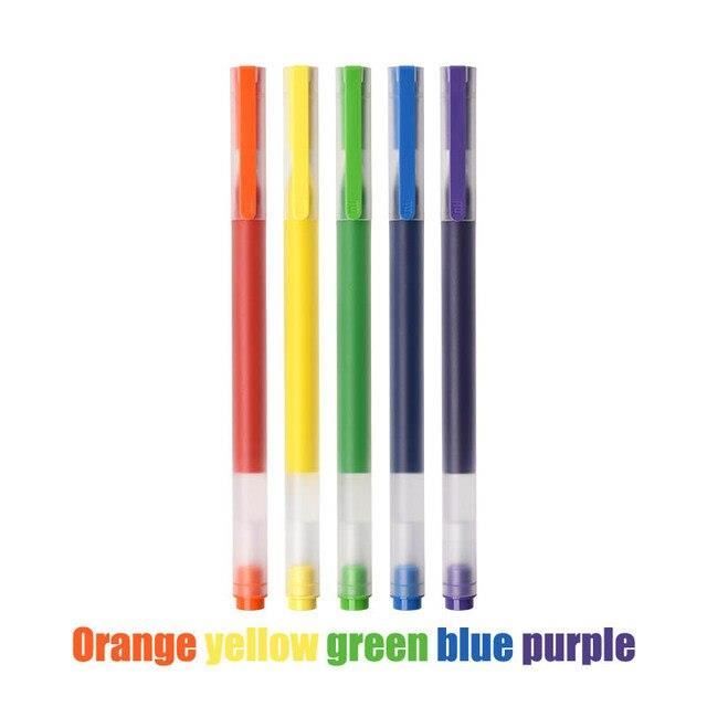 STYLO,5 Color Pen--stylo Juneng Original Mijia, stylo à encre neutre ...