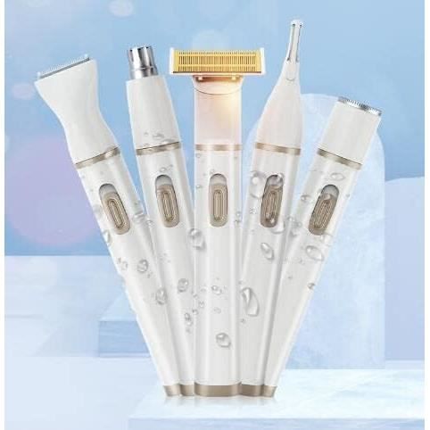 5 En 1 Outil De Laine De Rasage Multifonctionnel Épiler Électrique ...