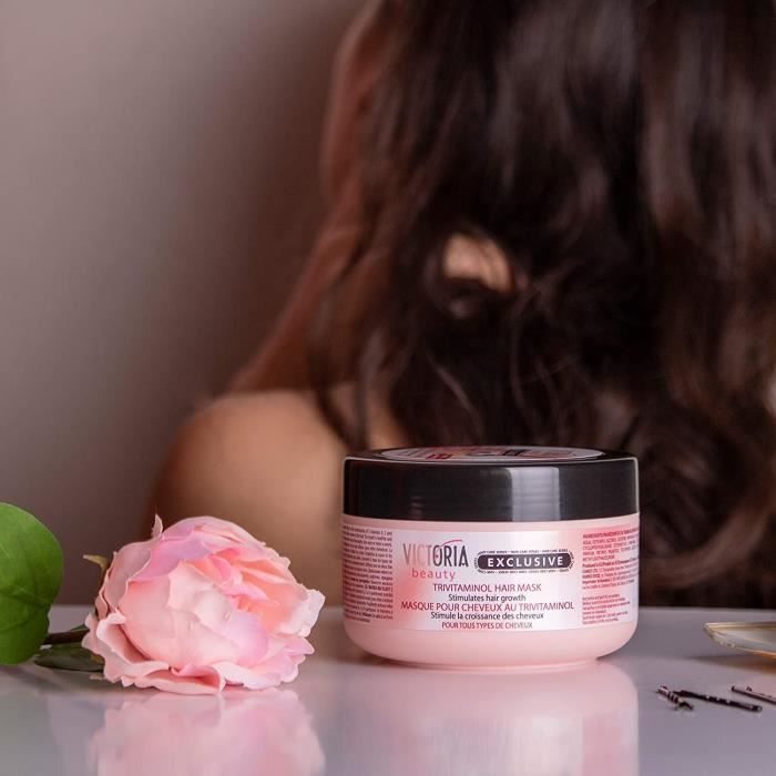 Masque capillaire exclusif 3 en 1 avec Trivitaminol - Vitamine A, B5 et ...