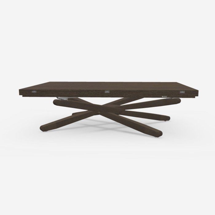 Table basse transformable SU & GIÙ Bois Wild Chêne Delhi - Cdiscount Maison