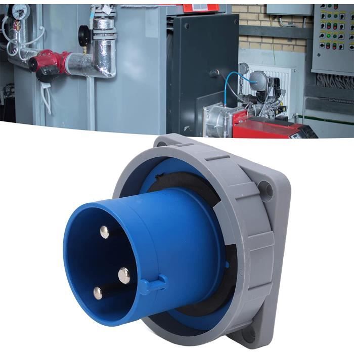 Prise Industrielle Bleue Ip67 63A 220‑240V Prises De Rechange 2P Pour ...