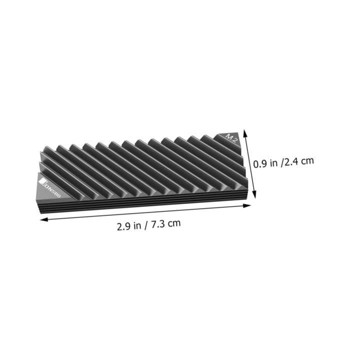 5 Pièces Dissipateur De Chaleur Disque Dur Ssd Pc Radiateur Ssd Pour Pc ...