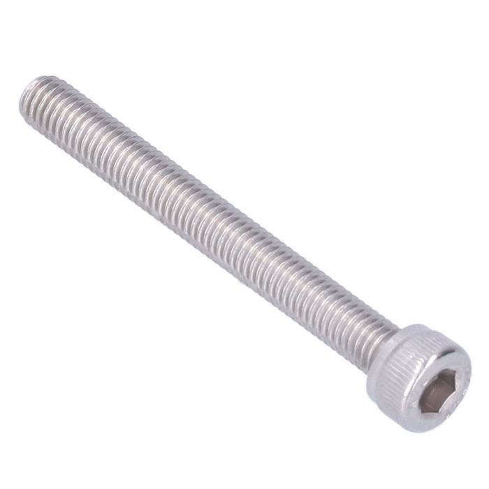 30 pièces M5 vis à tête hexagonale à tête cylindrique A2 vis à tête ...