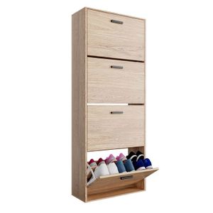 Meuble à chaussures avec pieds grande capacité - Cdiscount