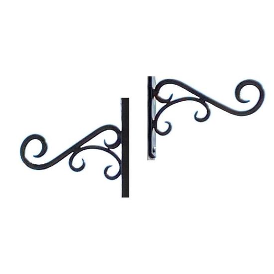 Set de 2 accroches en fer forgé - Cdiscount Maison