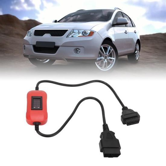 Câble Adaptateur Diagnostic Camion - DIOCHE - X431 Easydiag 2.0/3.0 Golo Rouge - 12-24V - ABS ...