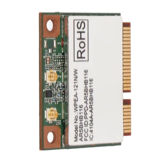 Carte WiFi Mini PCIE Carte réseau AR9382 Mini Carte PCIE WiFi, Carte ...