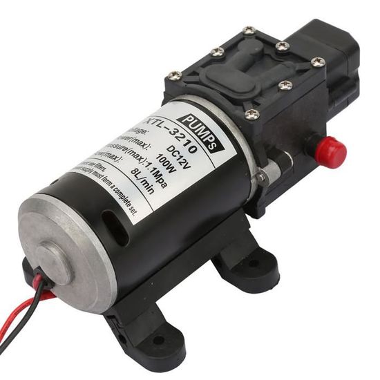 SUC-Pompe à eau Electric diaphragm pump, 12V / 100W self-priming high ...