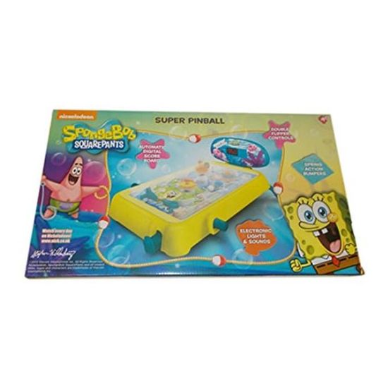 Spongebob Squarepants super Pinball Playset - Cdiscount Jeux - Jouets
