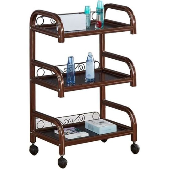 ZYFA Chariot de Coiffure Trolley pour Salon Cheveux Beauté, Rangement ...