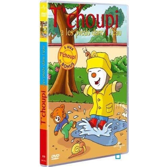 DVD Tchoupi à les pieds dans l'eau - Cdiscount DVD