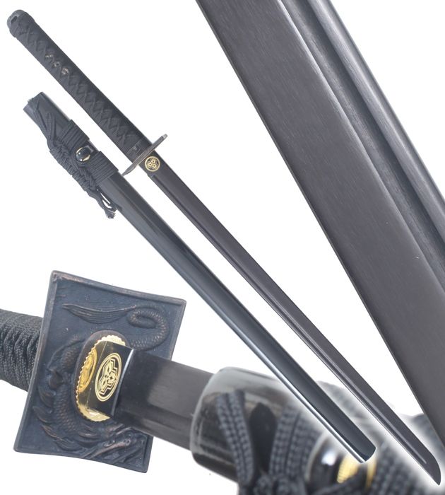 Danzan Katana en Bois Lame en Bois Katana Ninja en Bois Epee Sabre ...