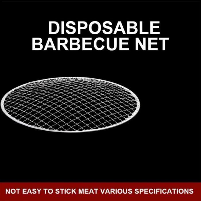 B 330mm - Filet De Barbecue Jetable, Grille De Grillage, Feu À Charbon ...