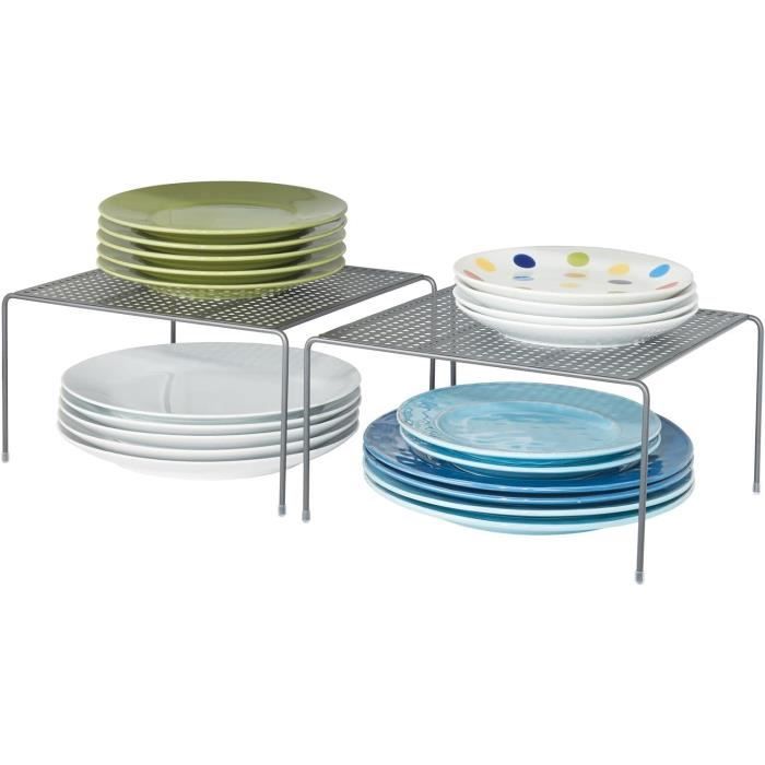 Étagère Cuisine (Lot De 2) \ Rangement Cuisine Autoportant En Métal ...