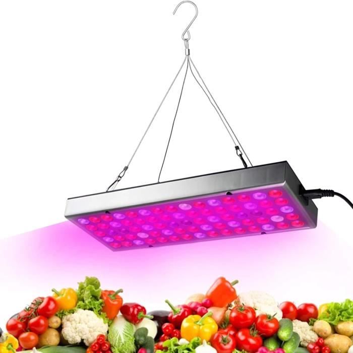 LED Lampes pour Plantes D'intérieur Growing Lampe, Full Spectrum Panel ...