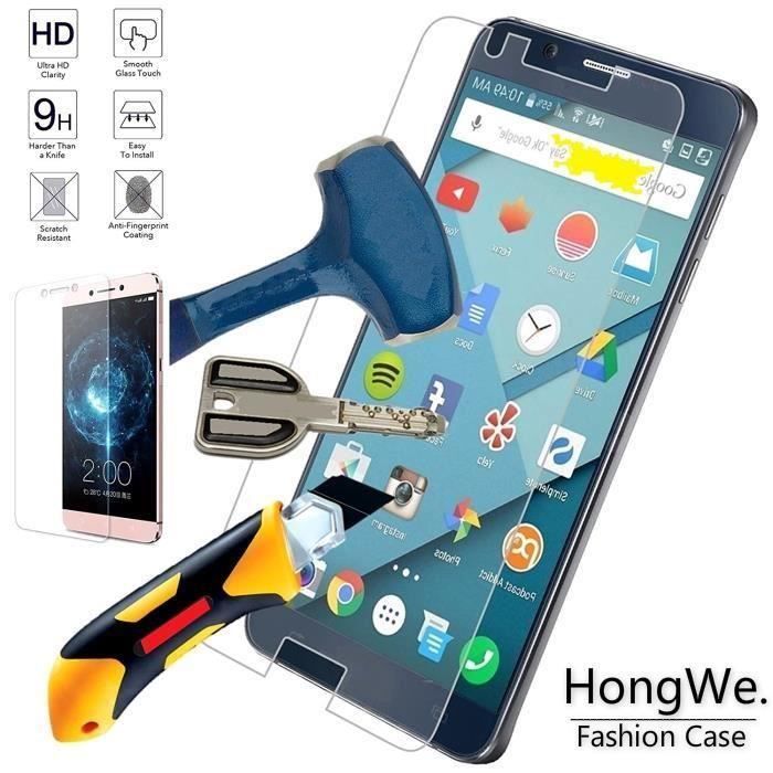 DuoHao® Vitre de protection en Verre Trempé LG X Power 2 Anti casse ...