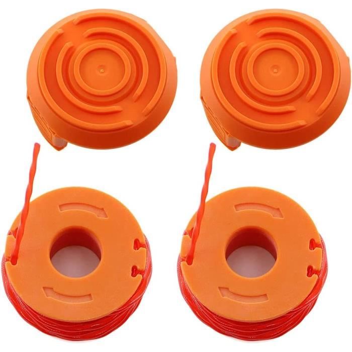 REEMO Lot de 2 couvercles de bobine de fil pour coupe-bordure Worx ...