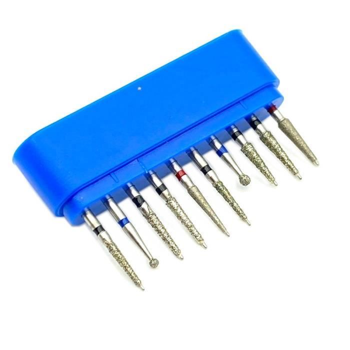 Set N -Fraises dentaires diamant, 18 types au choix 10 pièces-ensemble ...