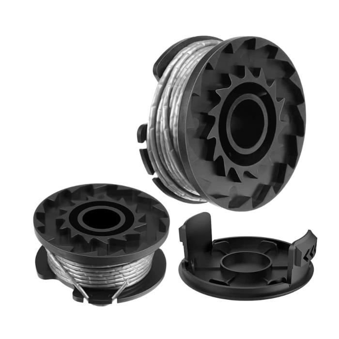 Bobine Fil Nylon Pièces de Rechange Coupe Bordure (Longueur du Fil 4,9m Diamètre 1,65mm) (BOSCH ...