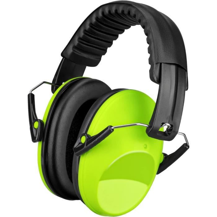 Casque Anti-Bruit Enfant, Facilement Réglable Pliable,Pour L‘Autisme ...