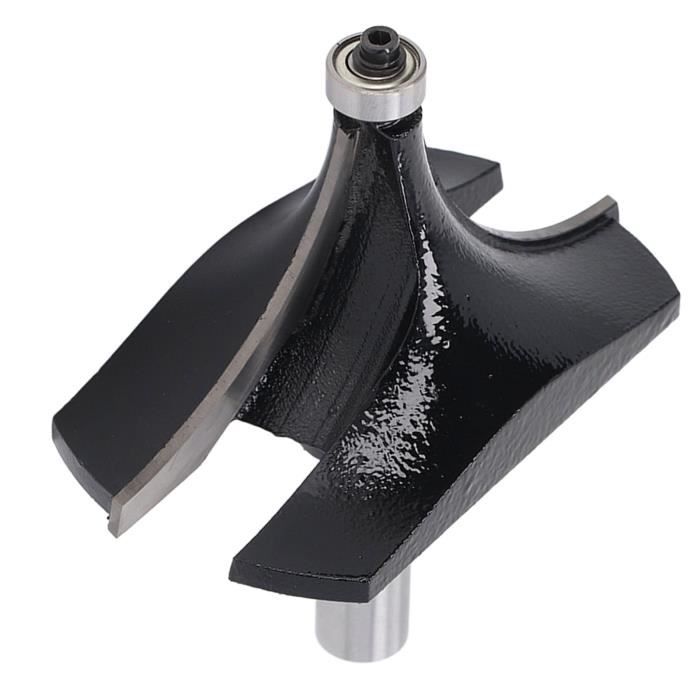 SUC-Fraise ronde 1/2 Shank Roundover Router Bit, Roulement Woodworking ...