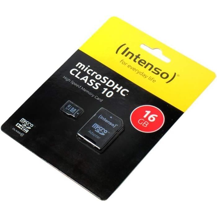 Carte Mémoire 16Go Compatible Avec Sigma Fp, Microsdhc, Classe 10 ...
