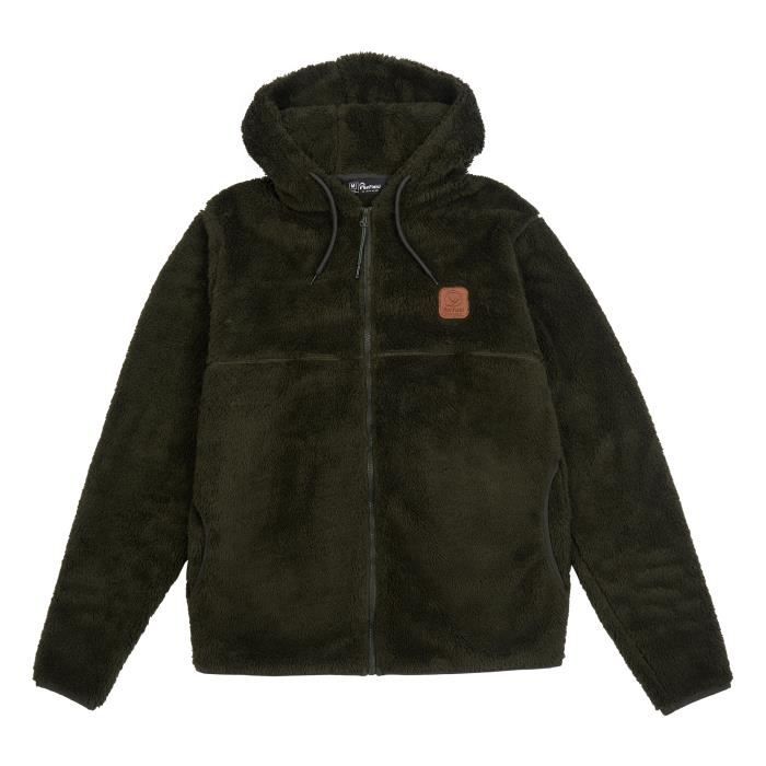 Veste zippé Penfield Teddy Fleece - nuit en forêt - XS Nuit en forêt ...