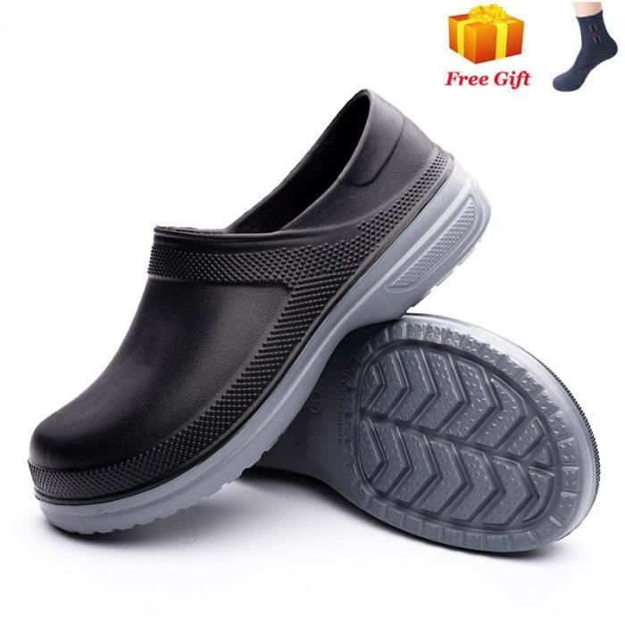 Sabots de cuisine d'hôtel chaussures de travail antidérapantes ...